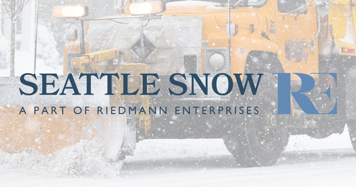 Seattle Snow - Riedmann Enterprises - Seattle Division